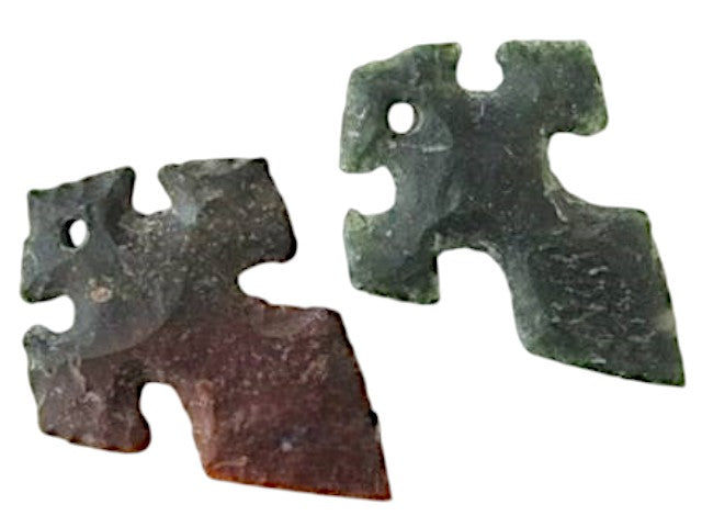 Cross Arrowhead made of flint with hole Pendant - 2 to 2.5 inch 30g ...