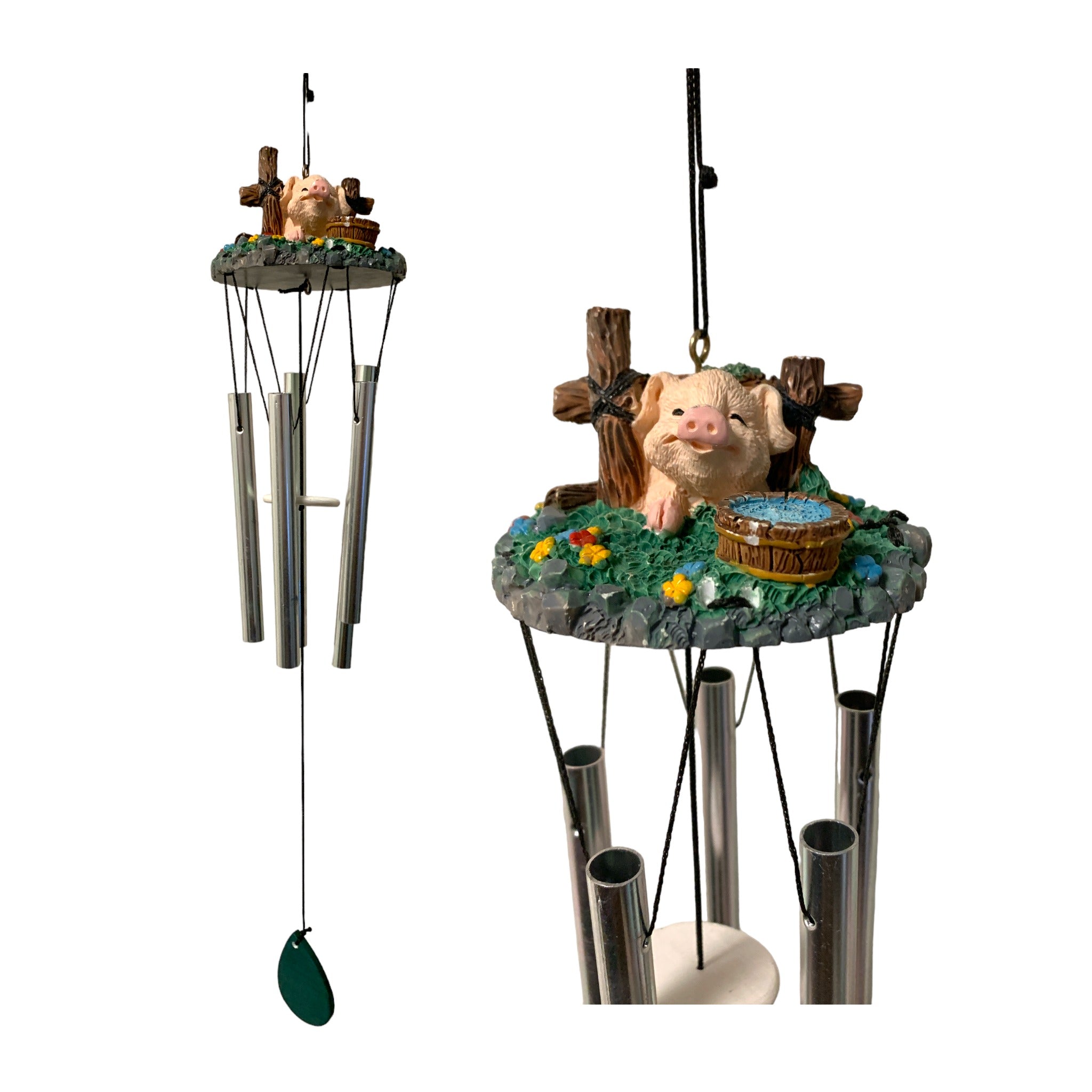 PIG WIND CHIME – ilovecrystalsandgems